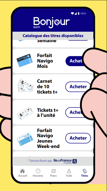 Why and how to purchase your transportation tickets with Bonjour RATP ...
