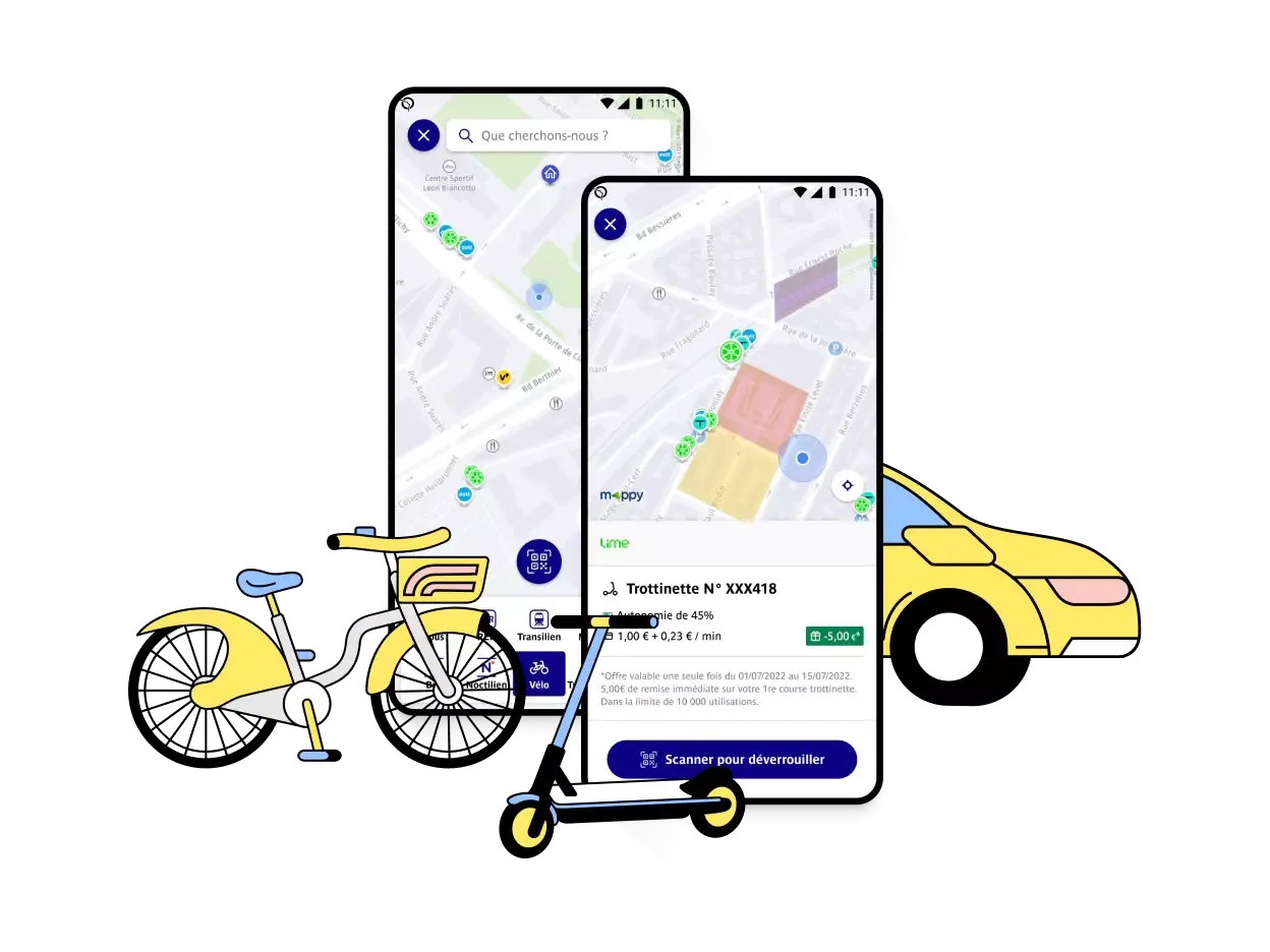 Téléchargez l'application Bonjour RATP