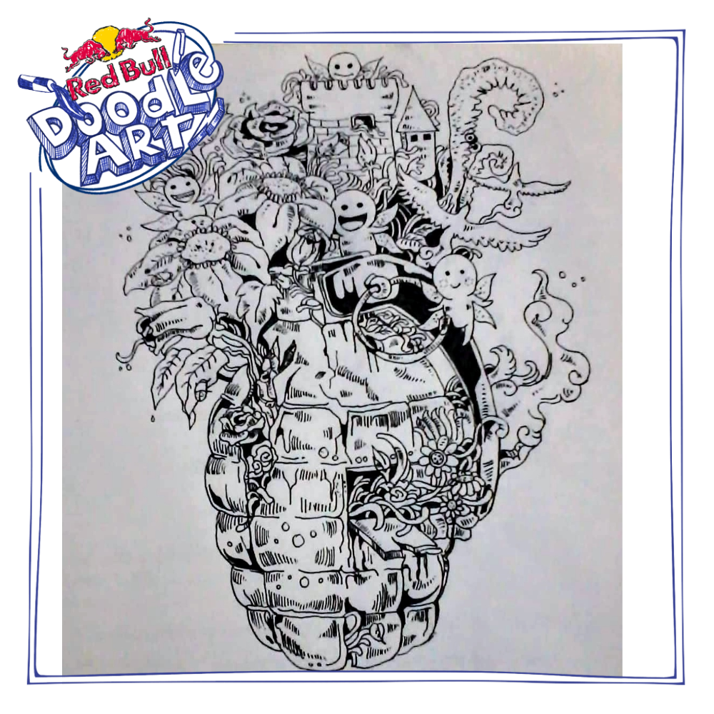 Red Bull Doodle Art UAE