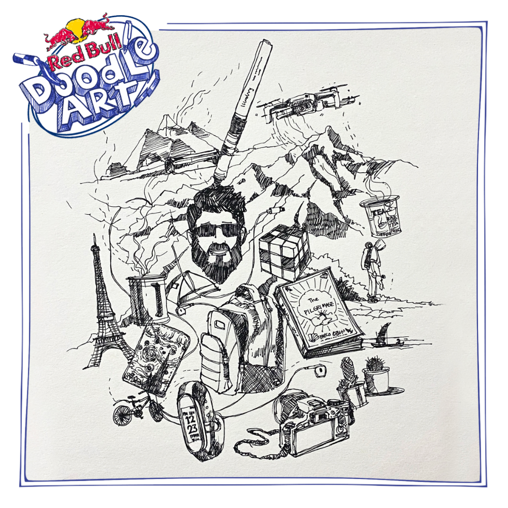 Red Bull Doodle Art UAE