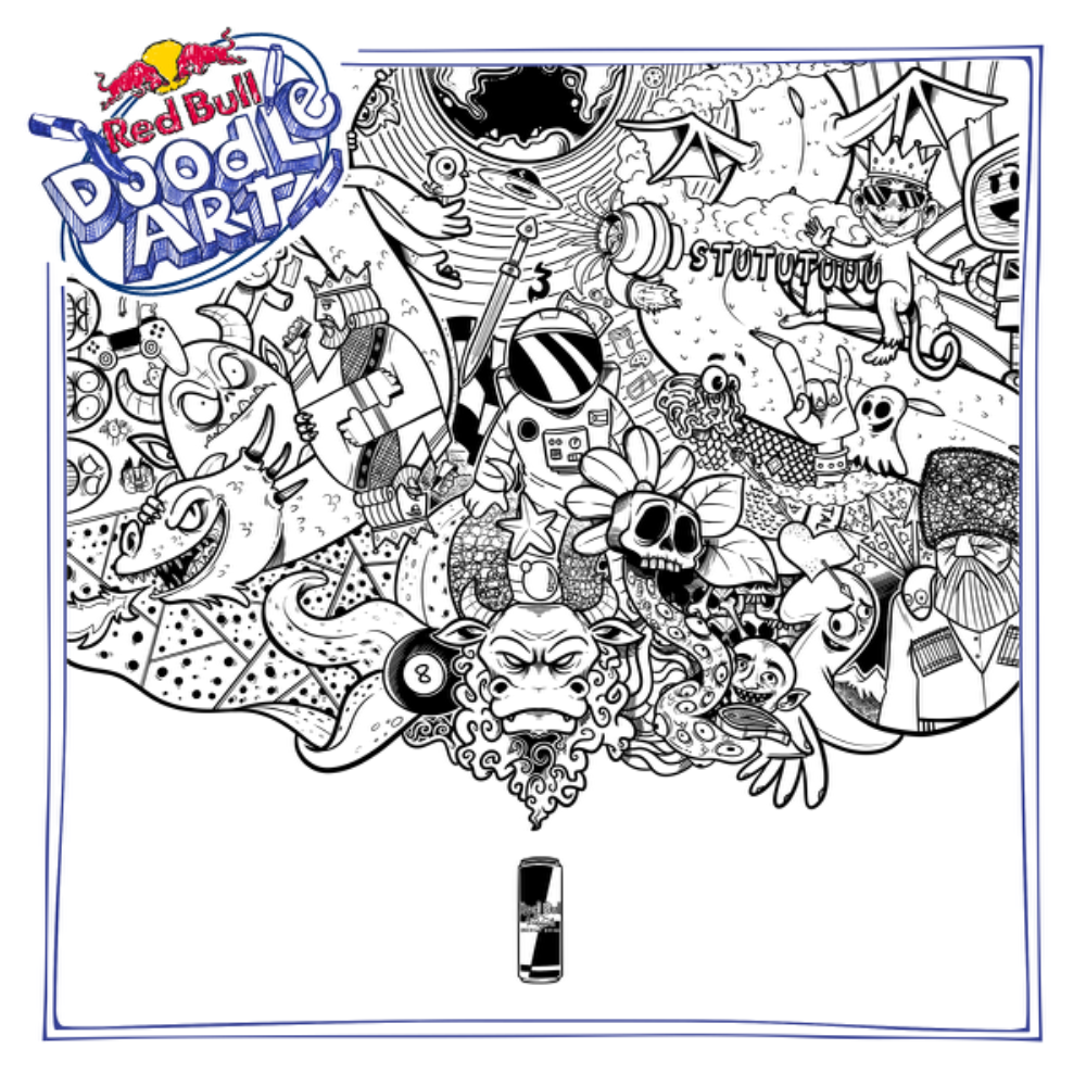 Red Bull Doodle Art Jordan - event info