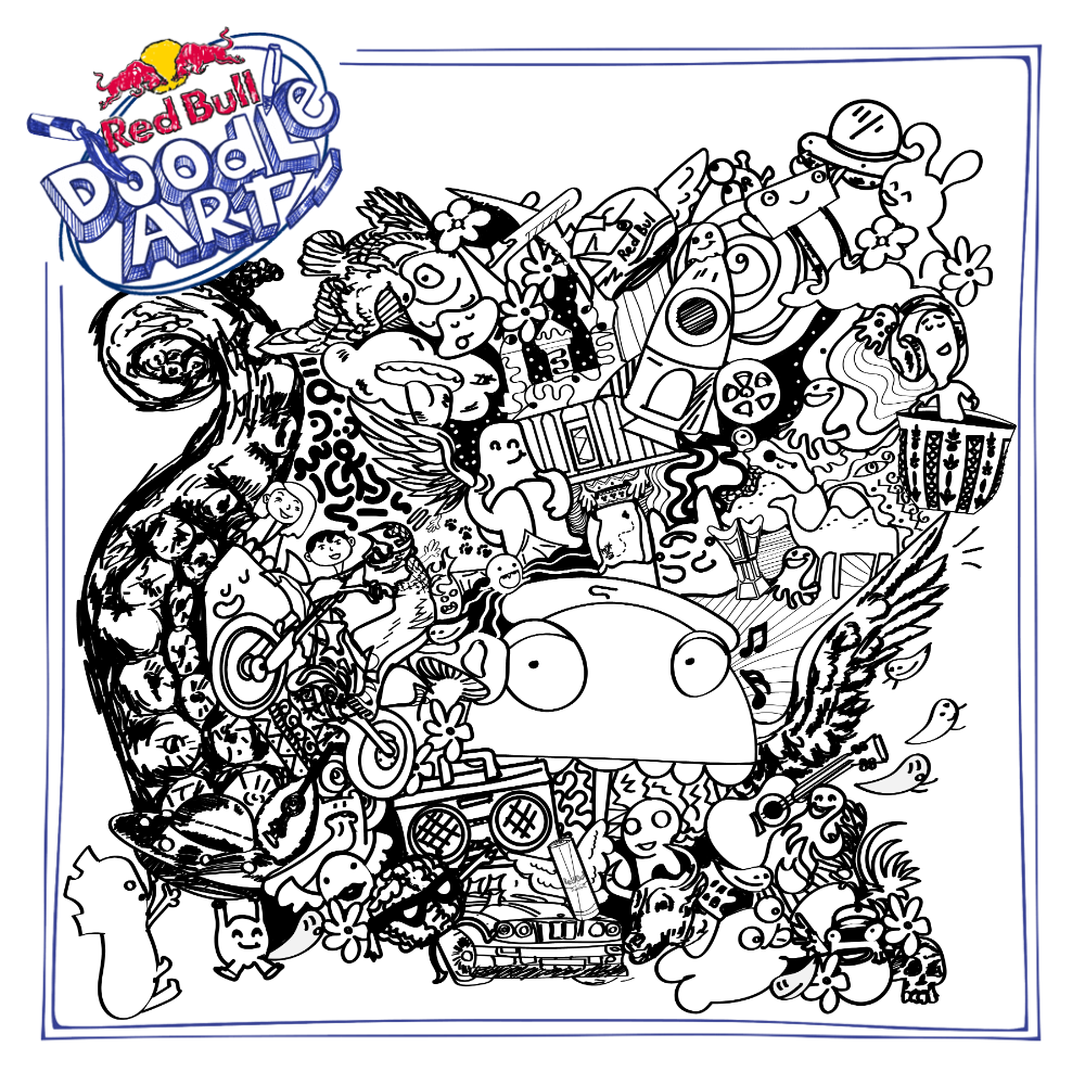 Red Bull Doodle Art Jordan - event info