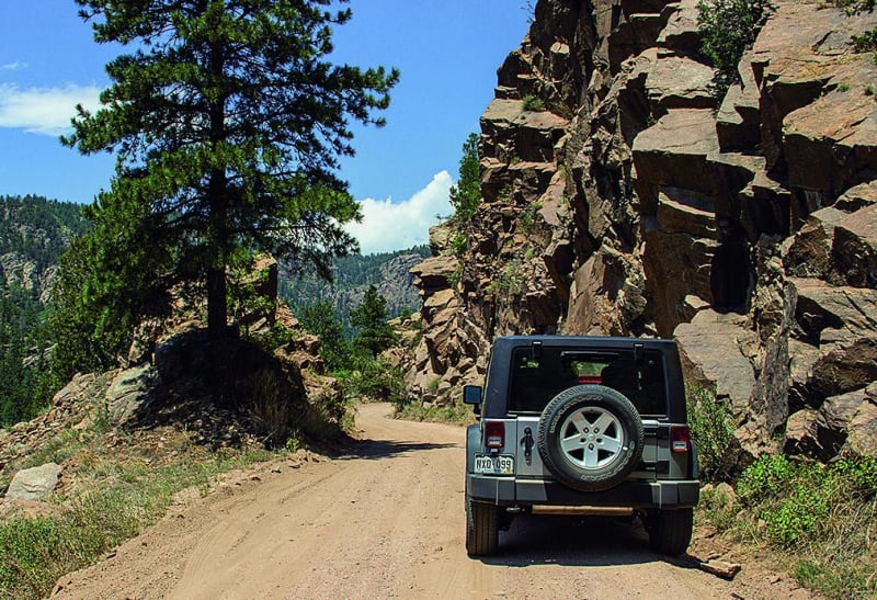 Shelf Road Phantom Canyon Colorado Off Road Map Guide And Tips Onx Offroad