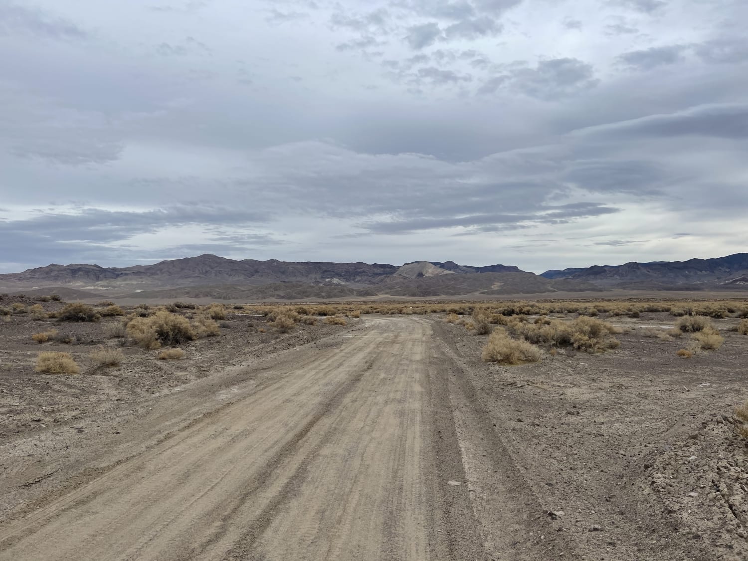 Emigrant Pass from "The Crossing" to Silver Peak Road, Nevada : Off ...