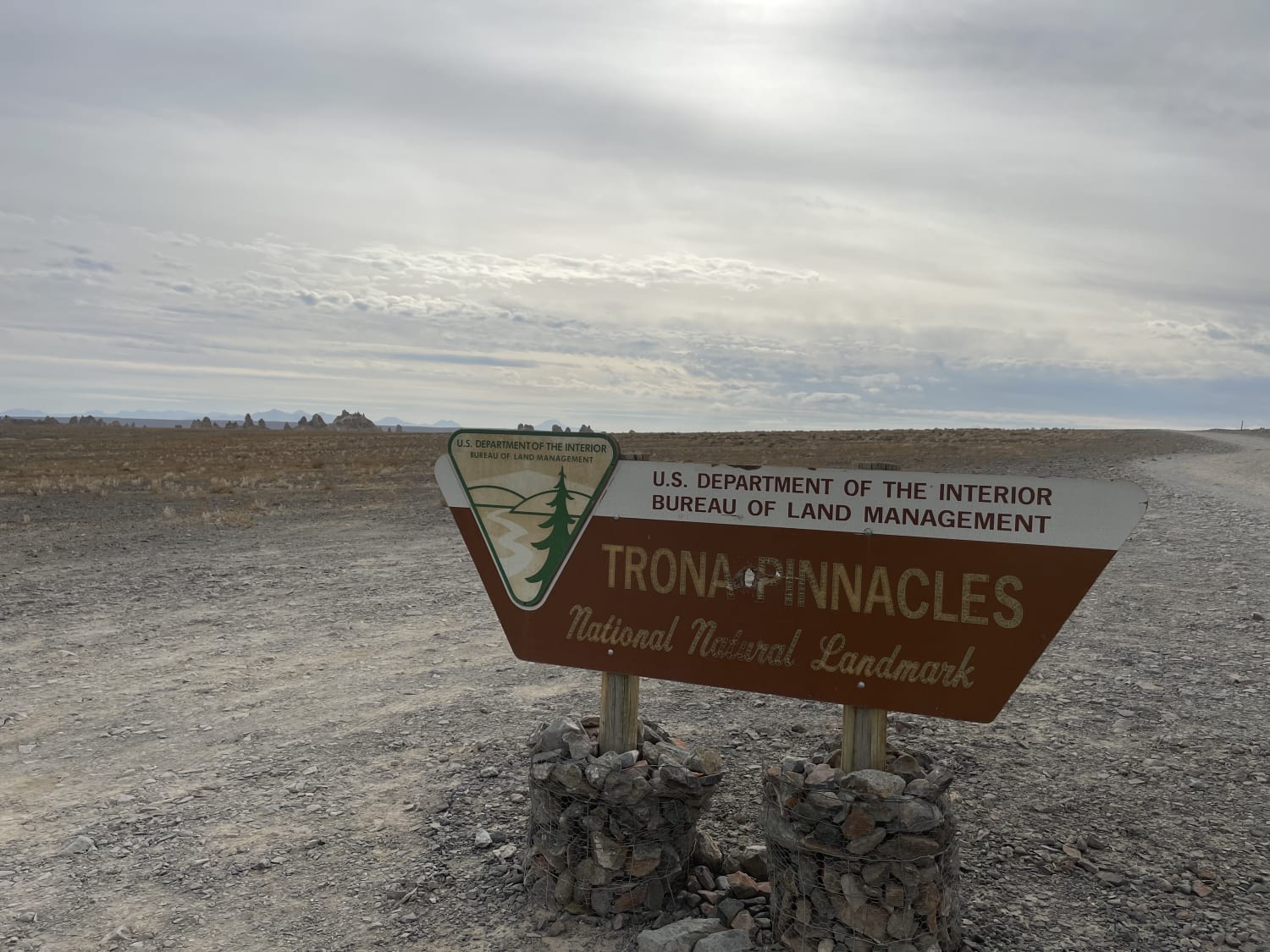 The Easy Route to Trona Pinnacles, California : Off-Road Trail Map ...