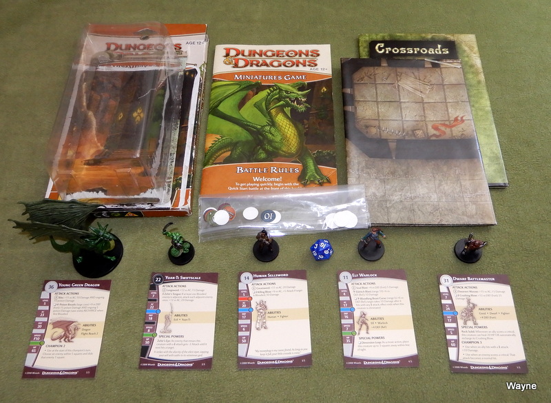 Dungeons and Dragons Miniatures Game - 2 Player Starter Set