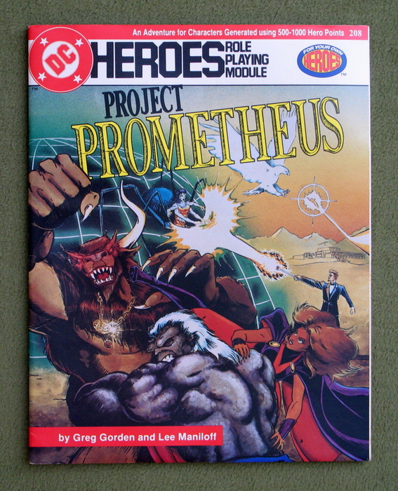 Project Prometheus (DC Heroes RPG)