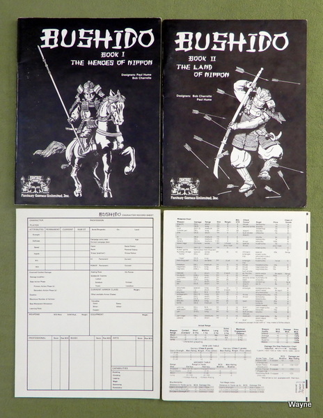 Bushido: Role Playing Adventure in Feudal Japan