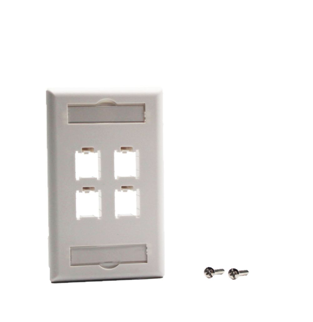 FacePlate US RJ45 4-Port, special - eCatalog