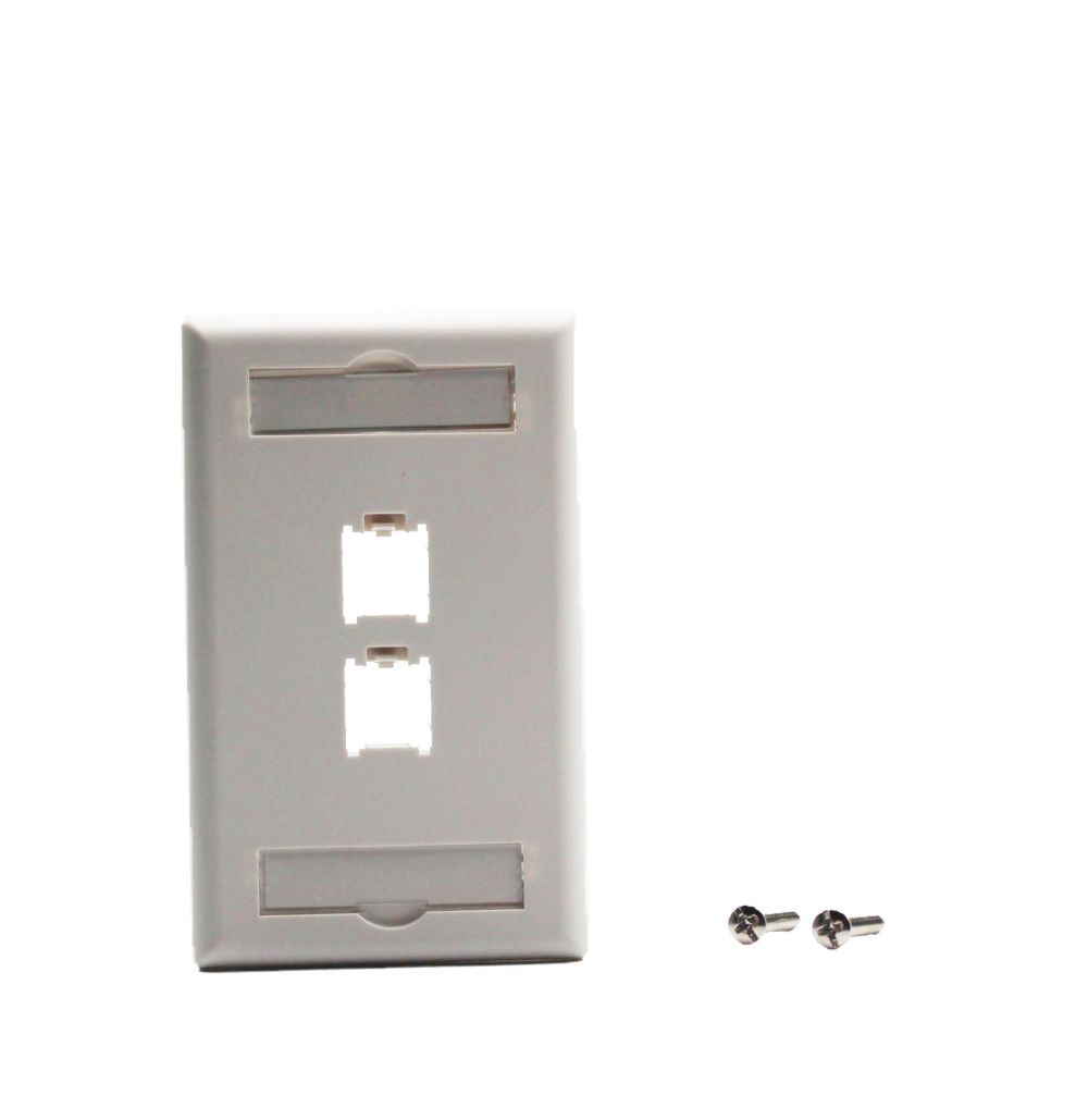 FacePlate US RJ45 2-Port, special - eCatalog