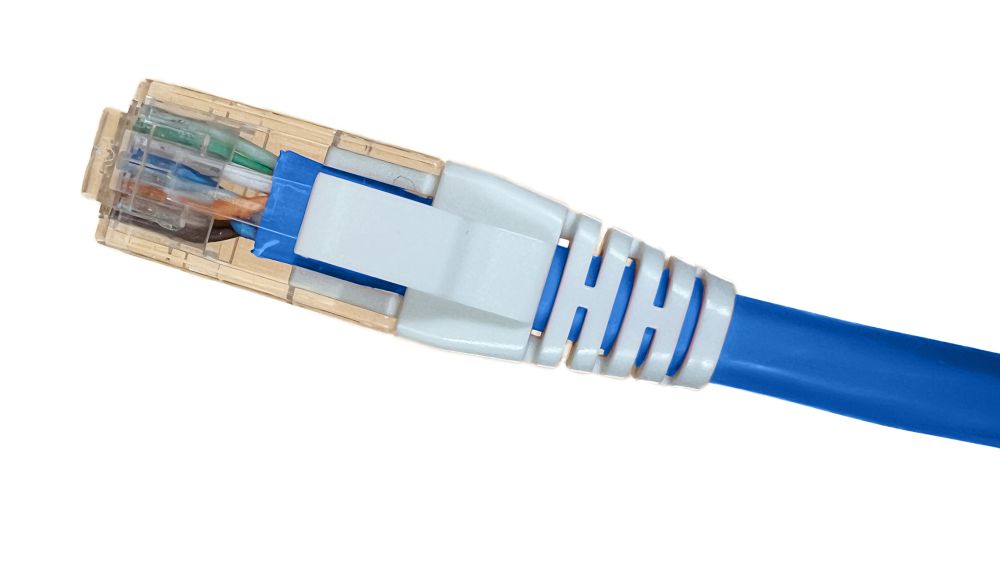 R&Mclassic Patch Cord, Cat. 6A (ISO), unshielded, blue, LSZH, TIA 568A, Plug RJ4 - eCatalog