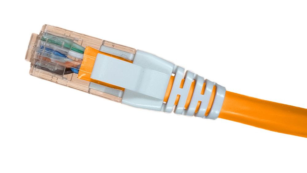R&Mclassic Patch Cord, Cat. 6A (ISO), unshielded, orange, LSZH, TIA 568A, Plug R - eCatalog