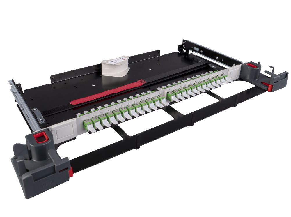 PRIME-Fiber Breakout Unit (FBU), 24, SC-Simplex, APC, C1, Green, G.652.D, - eCatalog