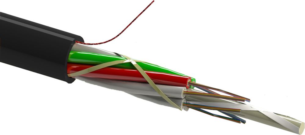 Stranded loose tube, blowable Micro cable, NAR-no armor, outdoor-use ...