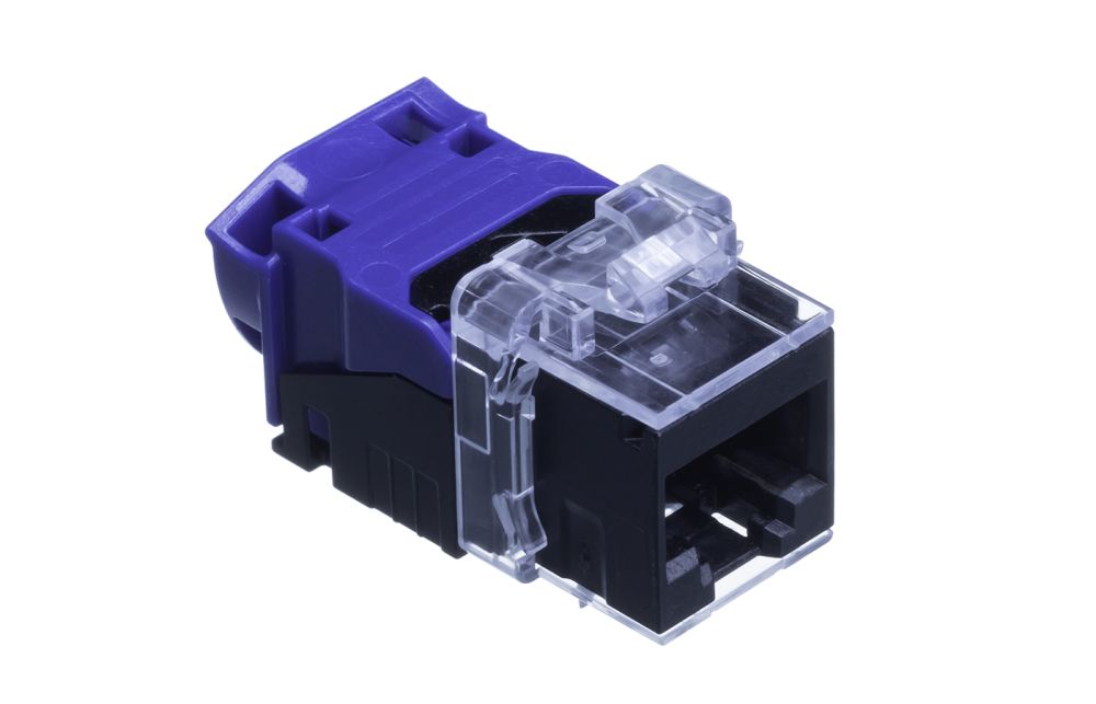 连接模块 Cat.6 EL, 1xRJ45/u, Keystone, 10x - 电子产品手册