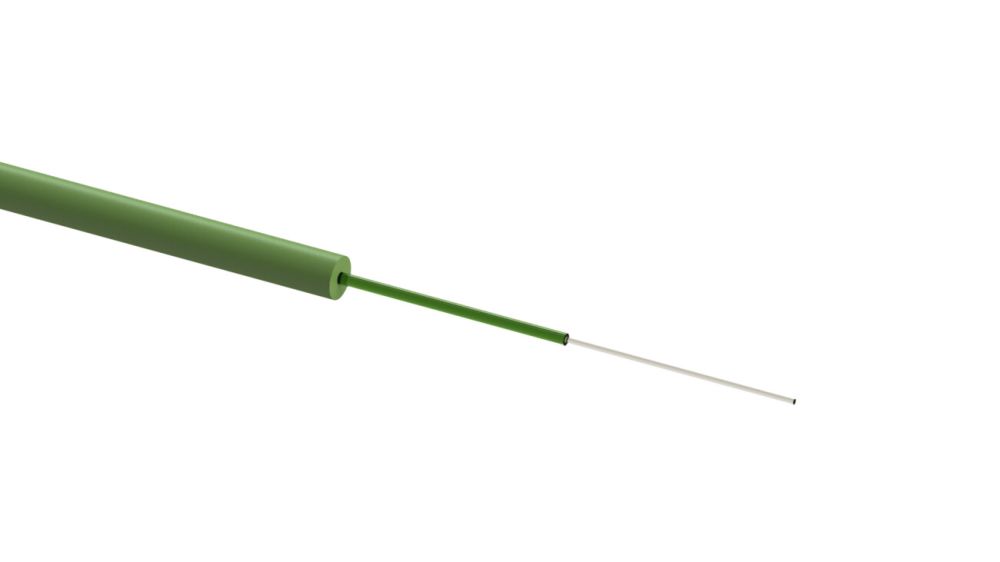 Semi-tight buffered tube Ø 0.9 mm, OM5 fiber, buffer and fiber color ...