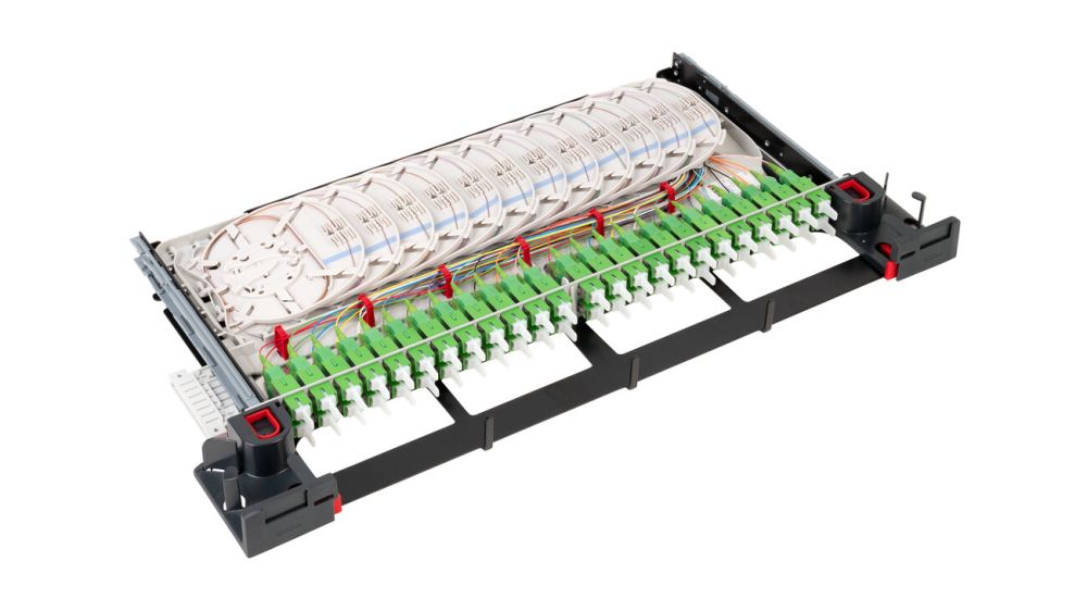 PRIME-Single Termination Unit (STU), Left, 4F Per SCM Cassette, Heatshrink splic - eCatalog