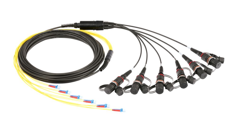 CONEXIO lite, Fiberoptic, 6RRH, Singlemode G.657.A, Crossed, HEC-BR LCd ...