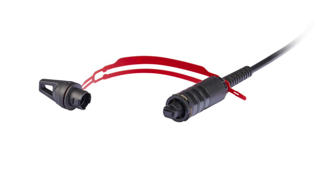 CONEXIO Jumper, HEC-QR MPO male Grade C/1 (APC) - HEC-QR MPO male Grade ...