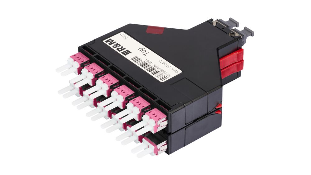 Netscale 48 2 Module MPO-LC 6 Ports OM4 Type A black InteliPhy - eCatalog