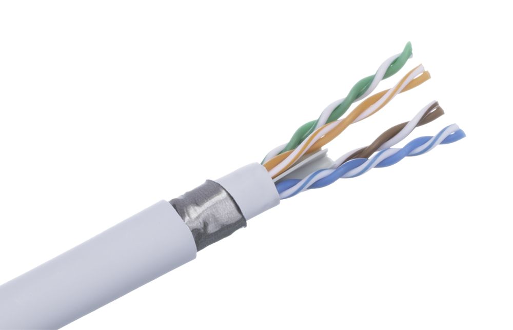 Installation Cabel Kat. 6A, U/UTP, 4P, 650 MHz, LSZH,gray, WARP, Cca ...