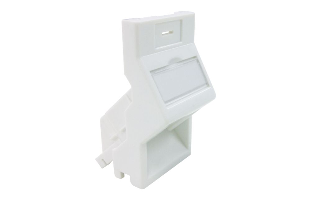 Face Plate 25x50, 1-port, pure white - eCatalog