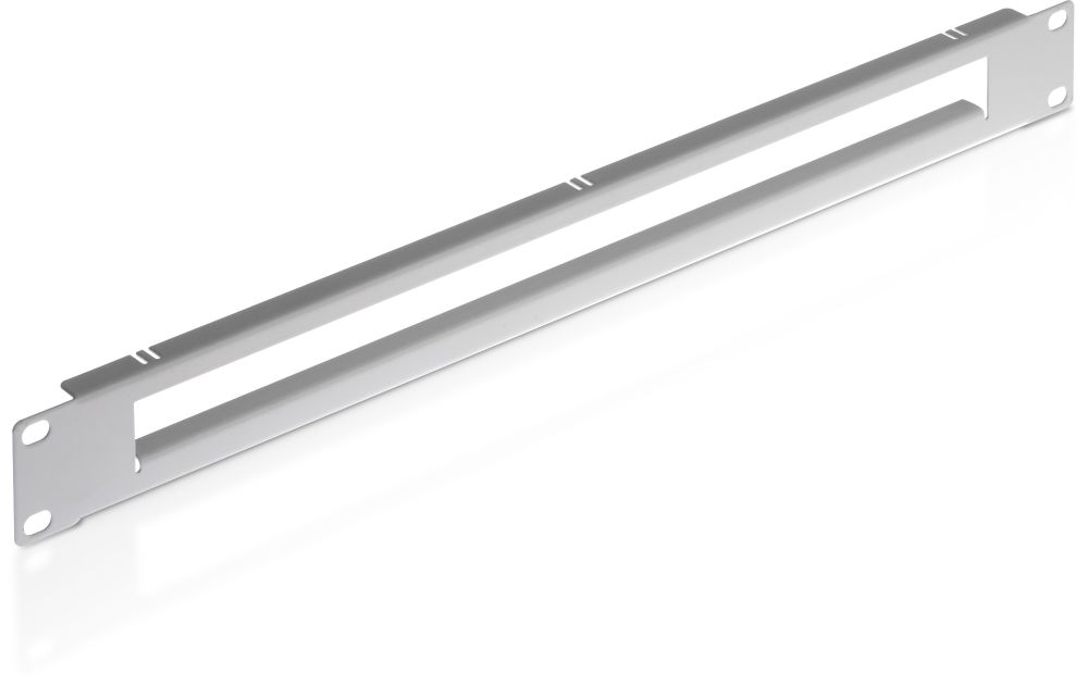19" cable entry panel, 1U, gray - eCatalog