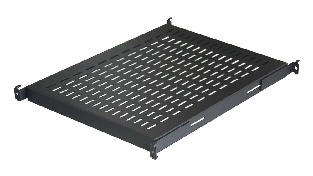 Fix shelf 19"x650mm 1U ld 150kg black - eCatalog