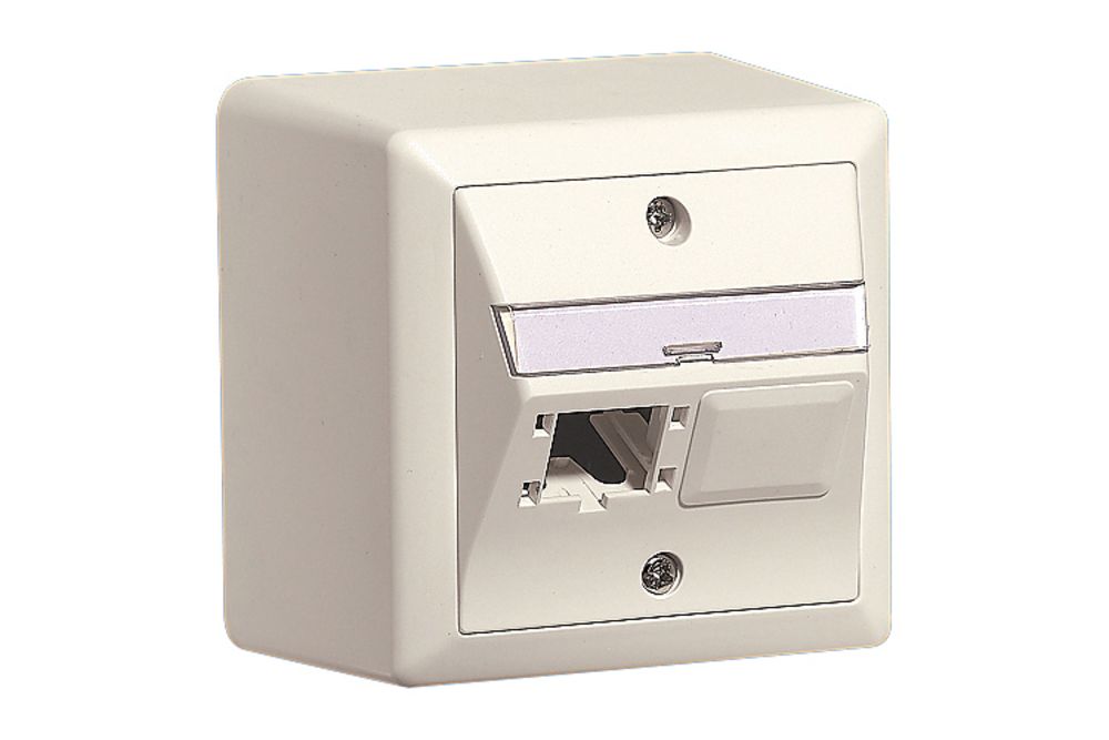 WM Global Outlet 80x80, 2x1-Port, pure white - eCatalog
