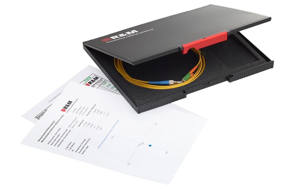 Reference cable FO, E-2000-Simplex APC 8° Grade B - SC-Simplex APC 8 ...