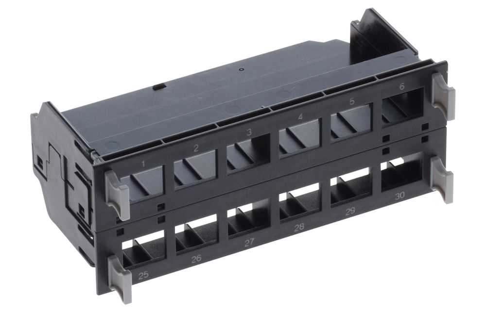 Connection Module Holder HD, 4x 12-port, E-2000™ / LC-Duplex / MTP / SC ...