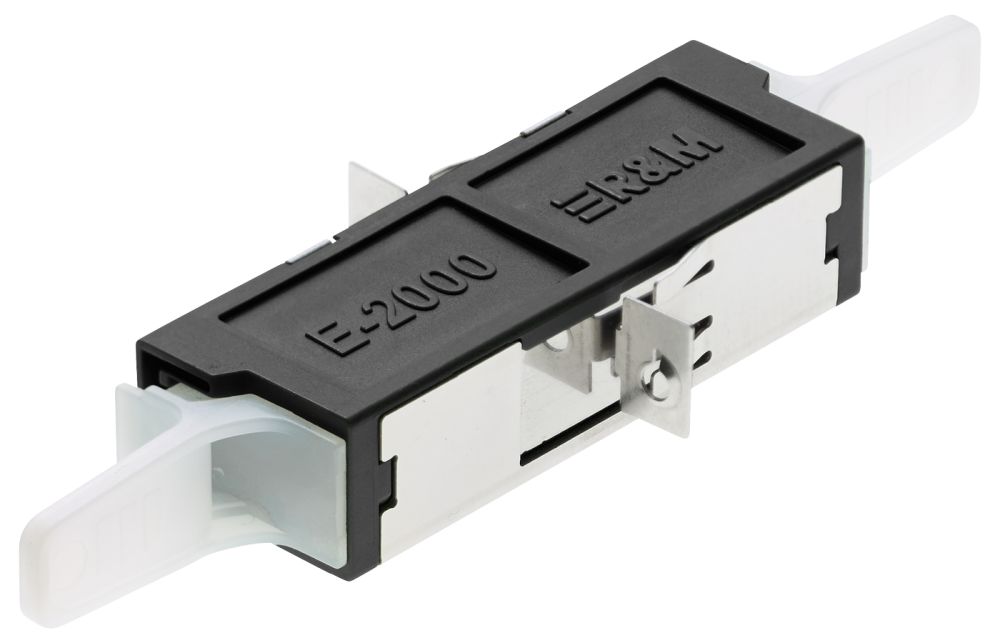 Adapter E-2000™ PC, black, ceramic MM, M, screwable - eCatalog