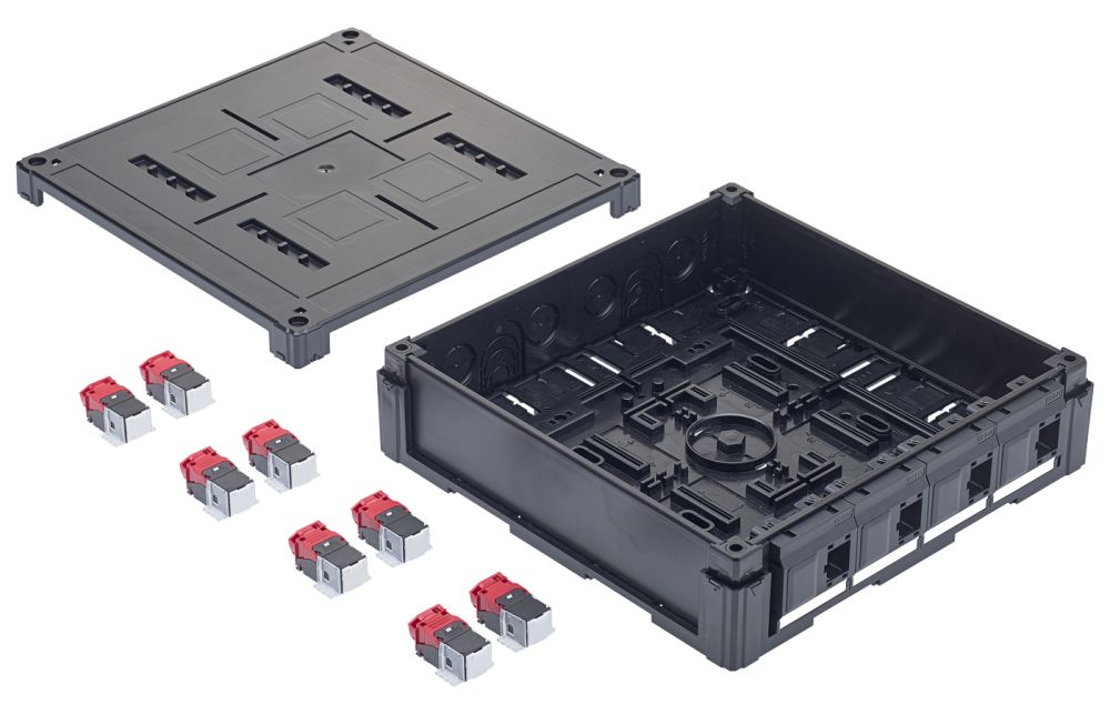 U-Box 4410 4x2xRJ45/u Cat.6A EL - eCatalog