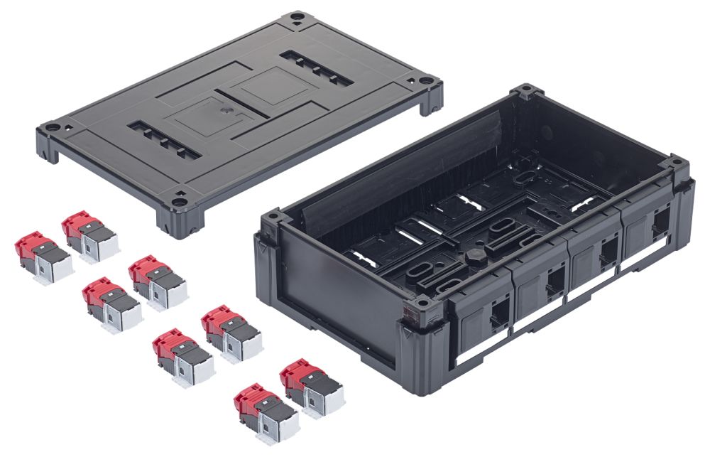 U-Box 4210 4x2xRJ45/u Cat.6A EL - eCatalog