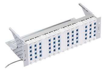 19" 3U Global Patch Panel 48xRJ45/s, Cat. 6, parcialmente equipado ...