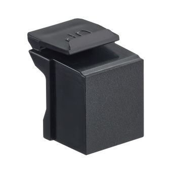 Blank Insert Keystone, black - eCatalog