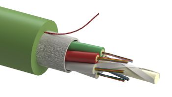 Stranded loose tube cable, 1JKT-single sheathed, iRP-powerful rodent ...