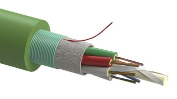 Stranded loose tube, single sheathed cable, CST-corrugated steel tape ...