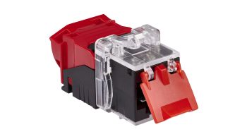 Module RJ45, unshielded, Cat. 6A, EL, Keystone 4th generation, dust cap ...