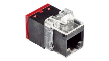 Module RJ45, unshielded, Cat. 6A, CL, TIA 568A/B, AWG 22-26, Keystone adapter 3r - eCatalog