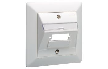 FM Global Outlet 88x88, 2xSC-Duplex, pure white - eCatalog