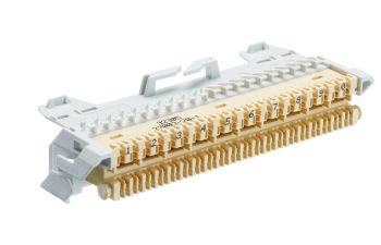 Disconnection Module 10 pairs, jumper side down, 2x0.65 mm - eCatalog