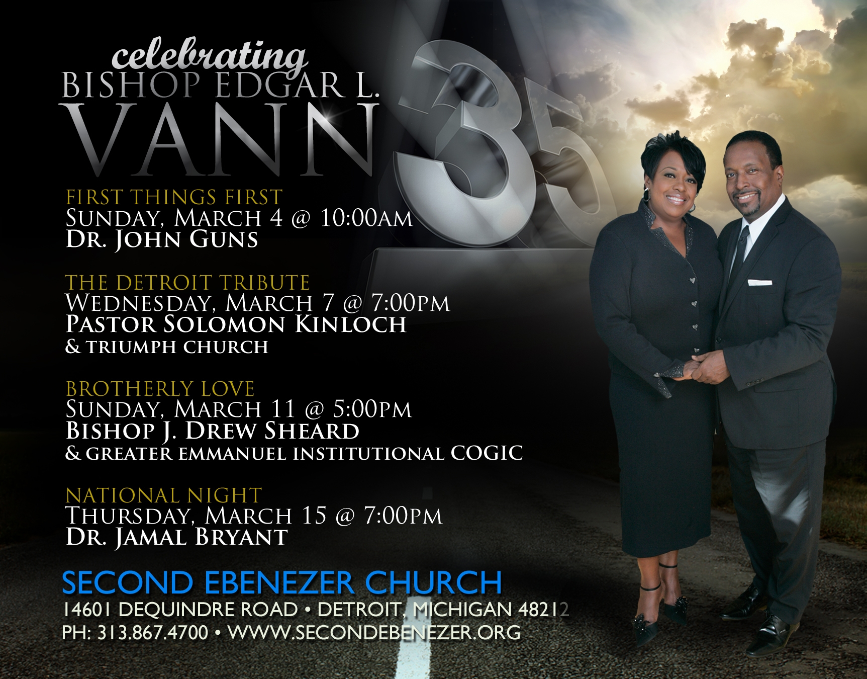 An Evening with Marvin Sapp and Dorinda Clark Cole celebrating Bishop ...