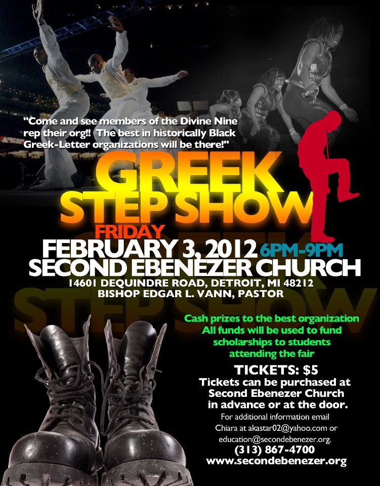 Second Ebenezer presents Greek Step Show | The Michigan Chronicle