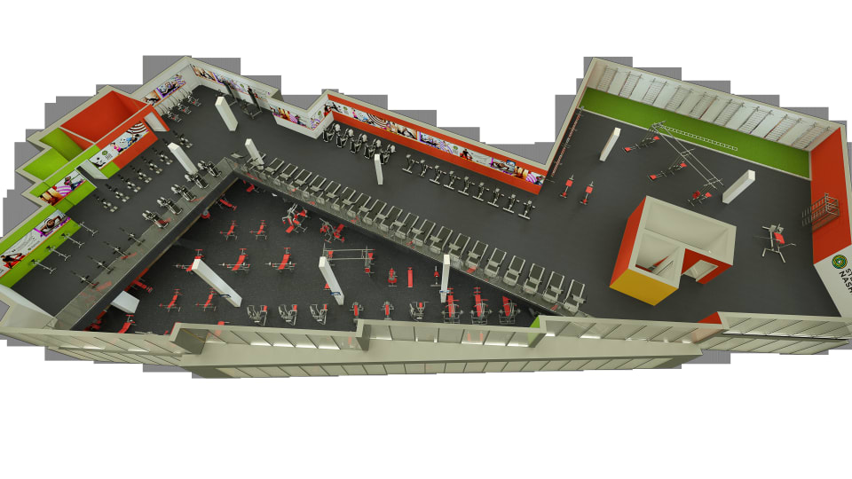 3D Gymnasium Rendering: Revolutionizing Fitness Space Design