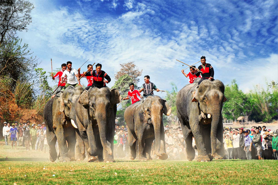 Elephant Racing Festival 2017 in Vietnam - Dates & Map