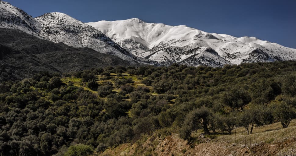 Best time for Lefka Ori Hike (The White Mountains) in Crete 2018 & Map