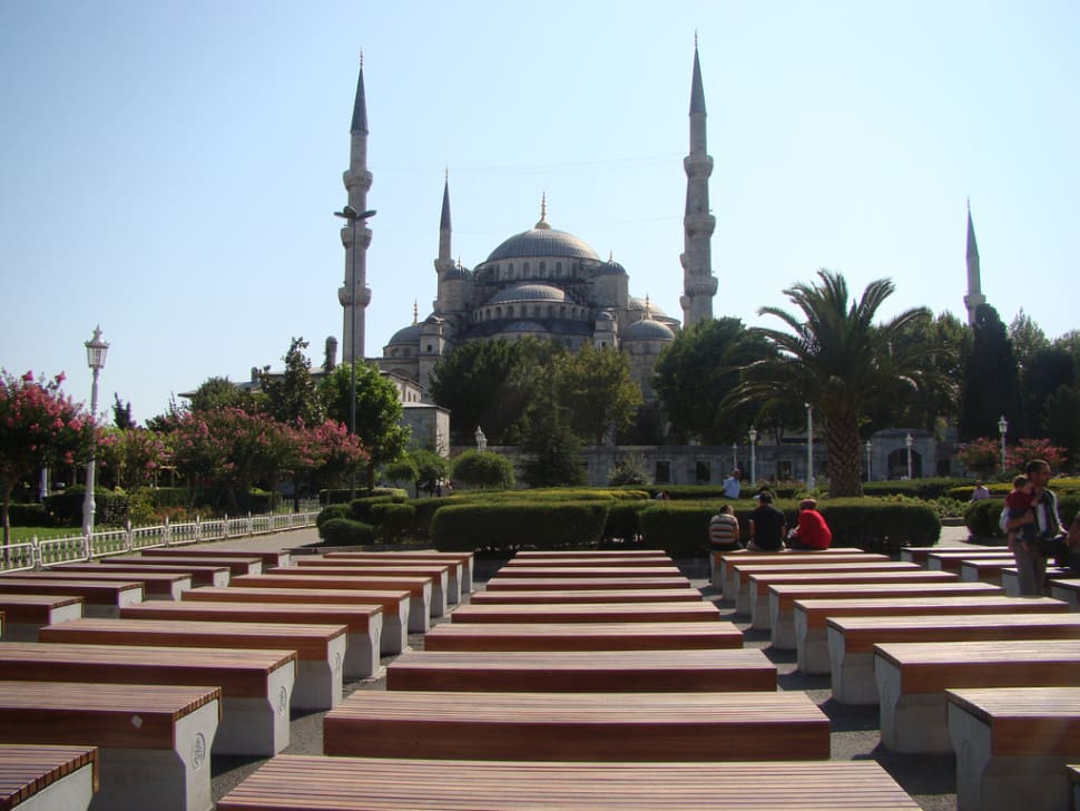 Best Time For Call To Prayer Between Blue Mosque Hagia Sophia In