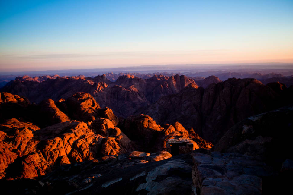 Best Time to See Sunrise or Sunset on Mount Sinai in Egypt 2018