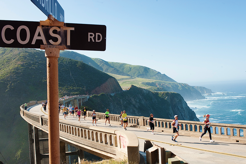 Big Sur Marathon Map
